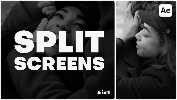 Split Screen Transitions, After Effects Project Files | VideoHive